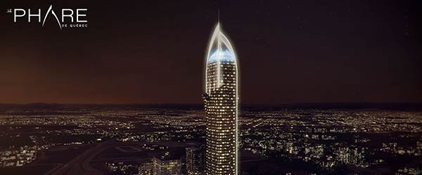 Le Phare de Québec, emblème unique - ACQ Construire